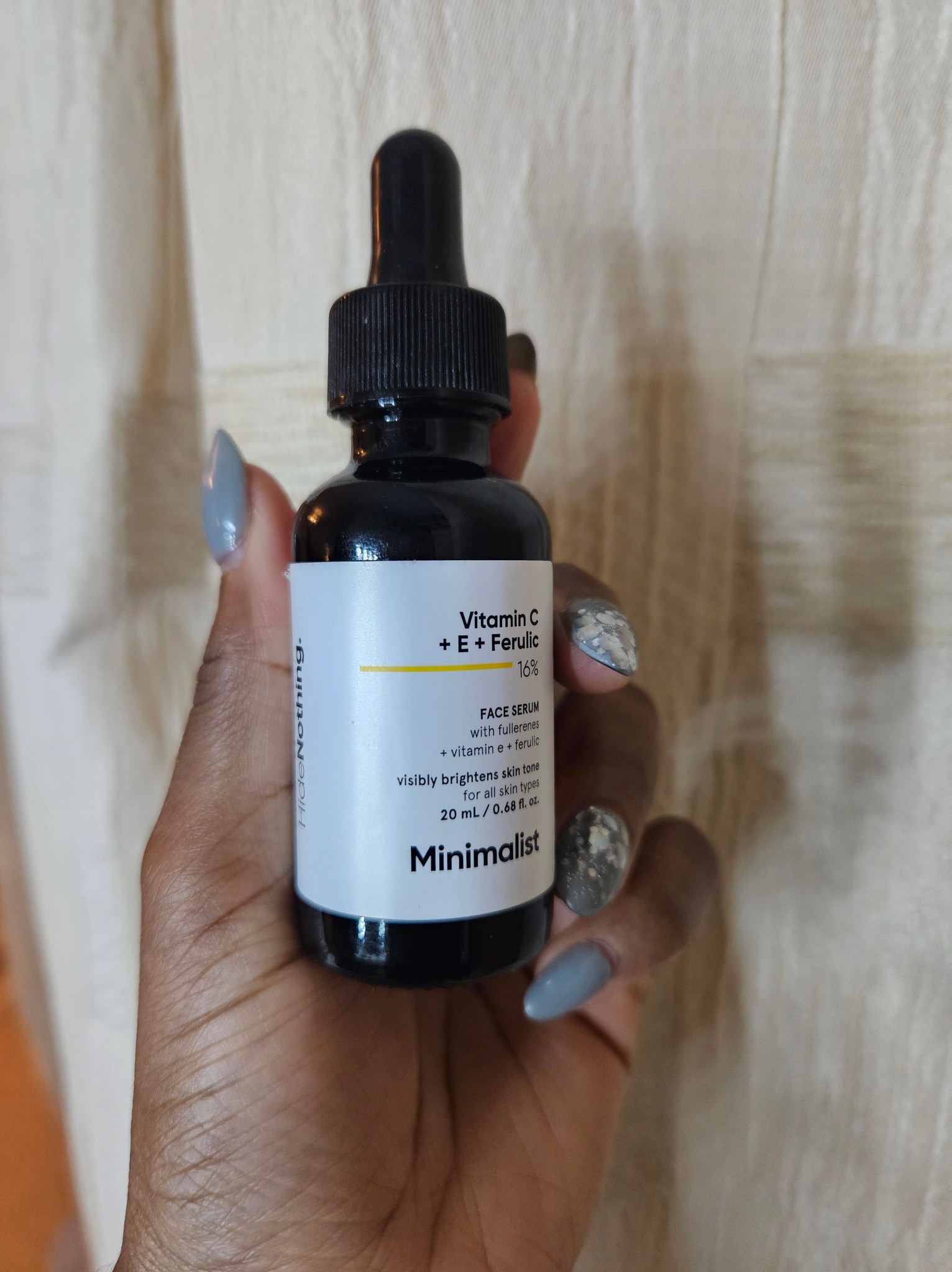 Minimalist VITAMIN C + E+ FERULIC 16% FACE SERUM Review – sarah fynn