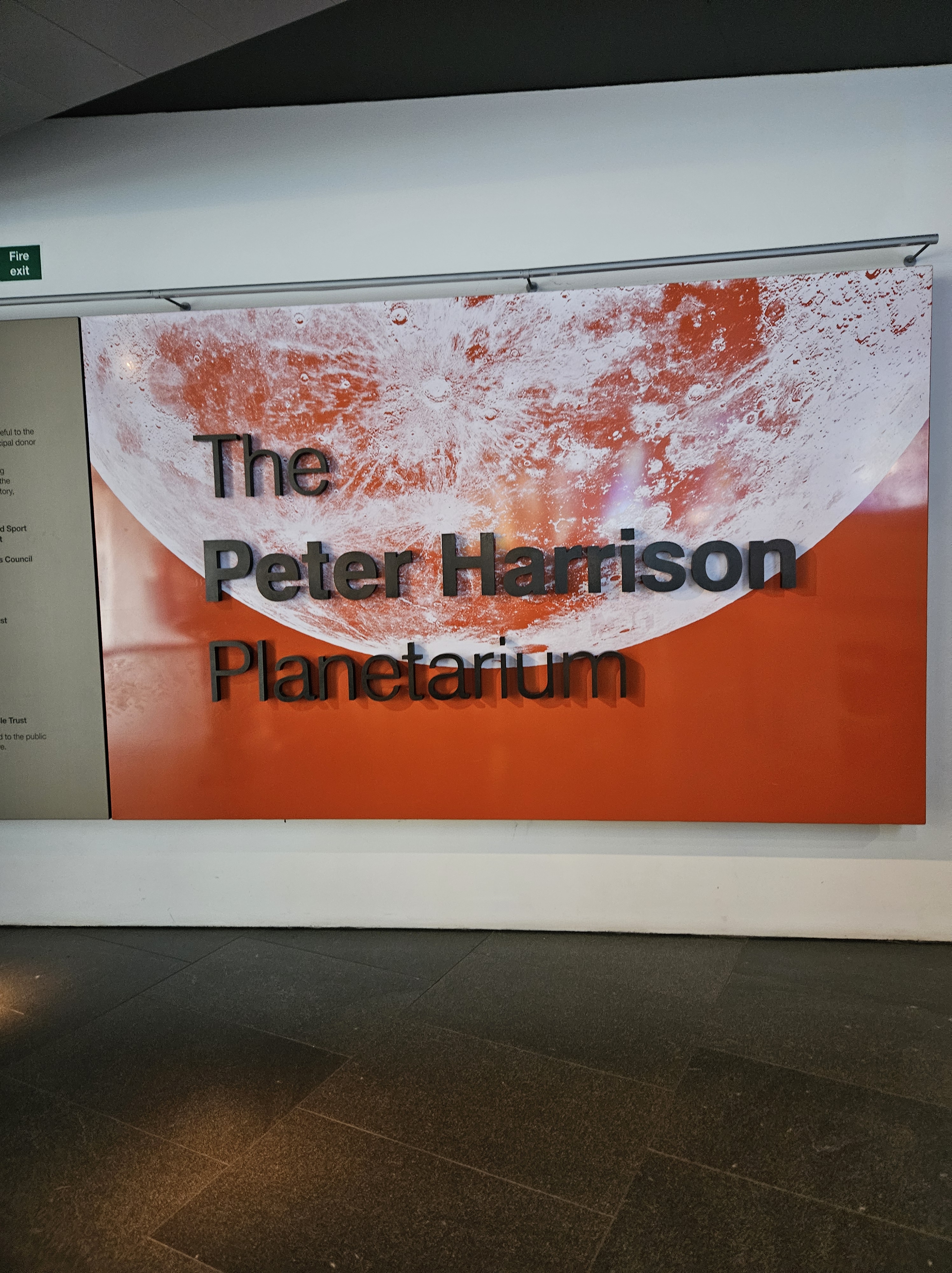 Solo Diaries: Peter Harrison Planetarium & Lunch